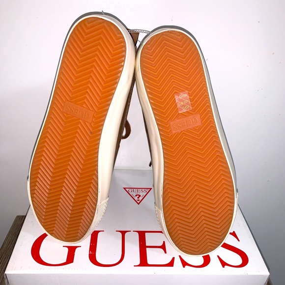 Guess | Shoes | Mens Guess Aviano Hightop Logo Sneakers Size 9 | Poshmark